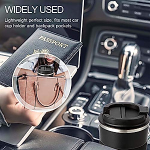 GEMFUL Travel Coffee Mug Double Walled Insulated Tumbler Cups for Cold and Hot Drinks 17oz