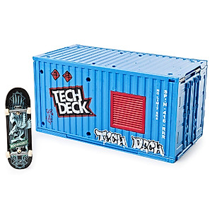 Tech Deck - Transforming SK8 Container with Ramp Set and Skateboard