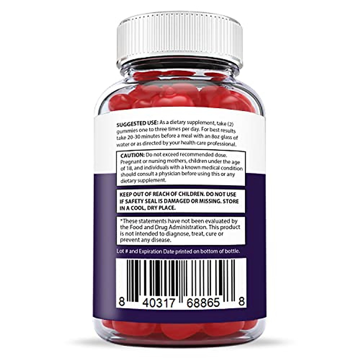 Justified Laboratories (10 Pack) Ketology Keto ACV Gummies 1000MG with Pomegranate Juice Beet Root B12 600 Gummys