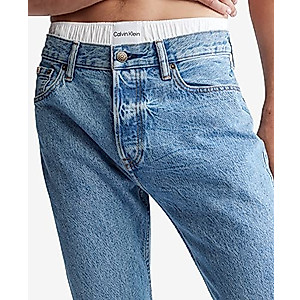 Calvin Klein Men's Slim Straight Fit Jeans