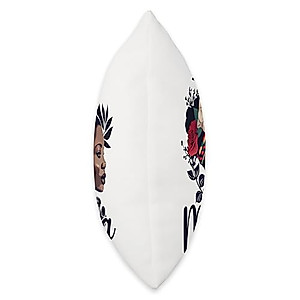 Dope Black Grandmother Design Collection Dope Black Mama Throw Pillow, 16x16, Multicolor