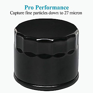 HOODELL 2 Pack 12 050 01-S Oil Filter Fits Kohler Engine Lawn Mower, Troy Bilt Bronco 12 050 01, Professional 1205001-S 12 050 01-S1 Oil Filter