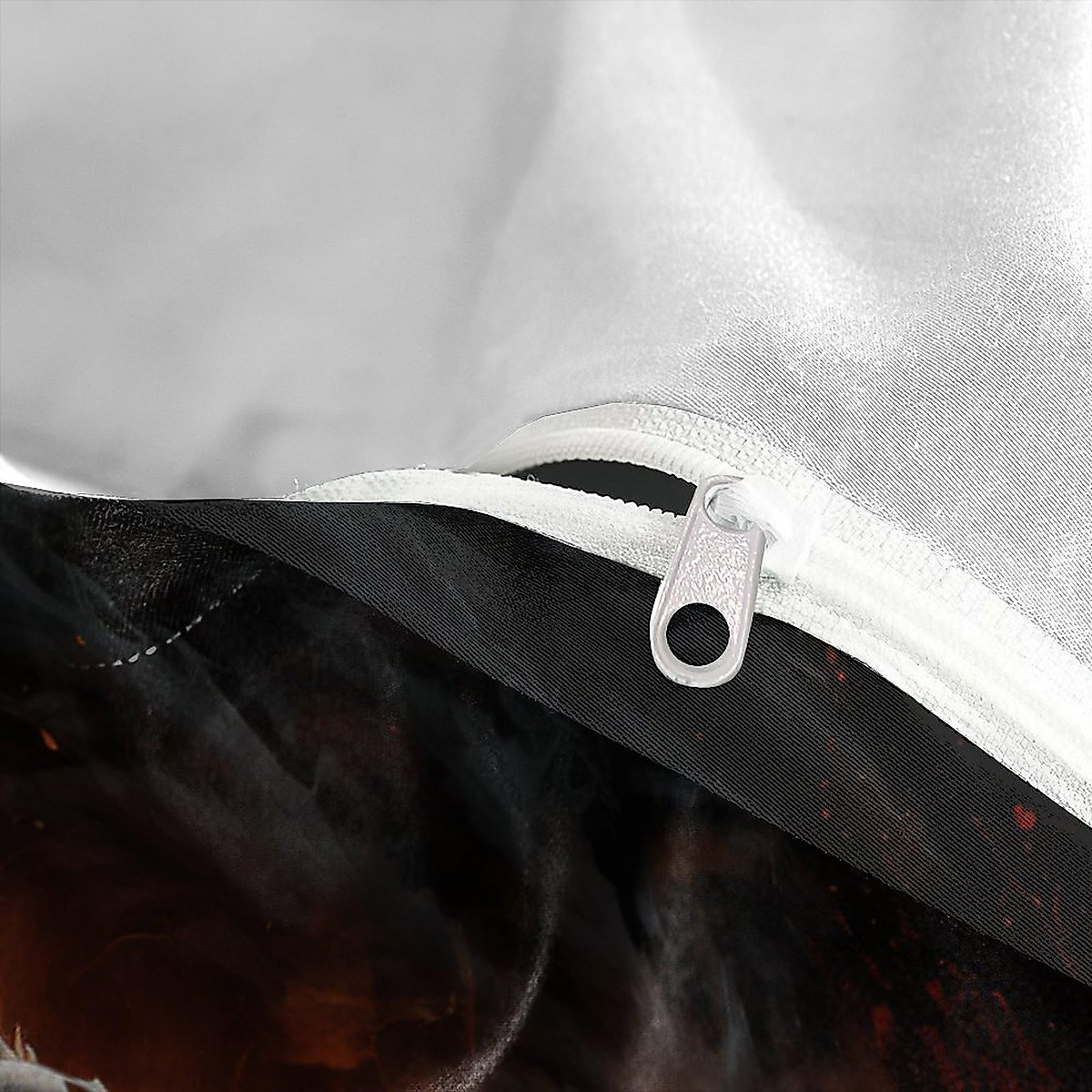 Flame Dragon for Teens And Adults Quilt Cover 3D Print Mythical Creature Comforter Covers Duvet Cover with Pillow Cases Bedding Set Soft Microfiber with Zipper Closure 3 Pieces Queen（228x228cm）