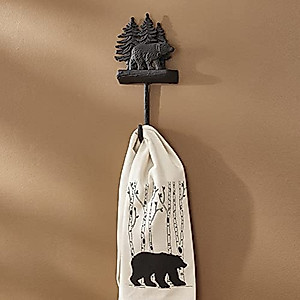 Park Designs Cast Black Bear Single Hook
