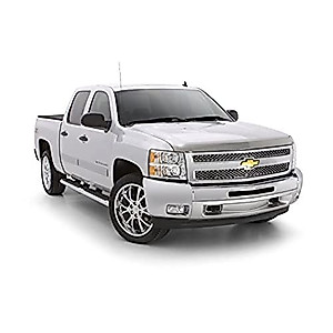 Auto Ventshade [AVS] Aeroskin Hood Protector | 2014 - 2015 Chevrolet Silverado 1500, Low Profile/Flush - Chrome | 622062