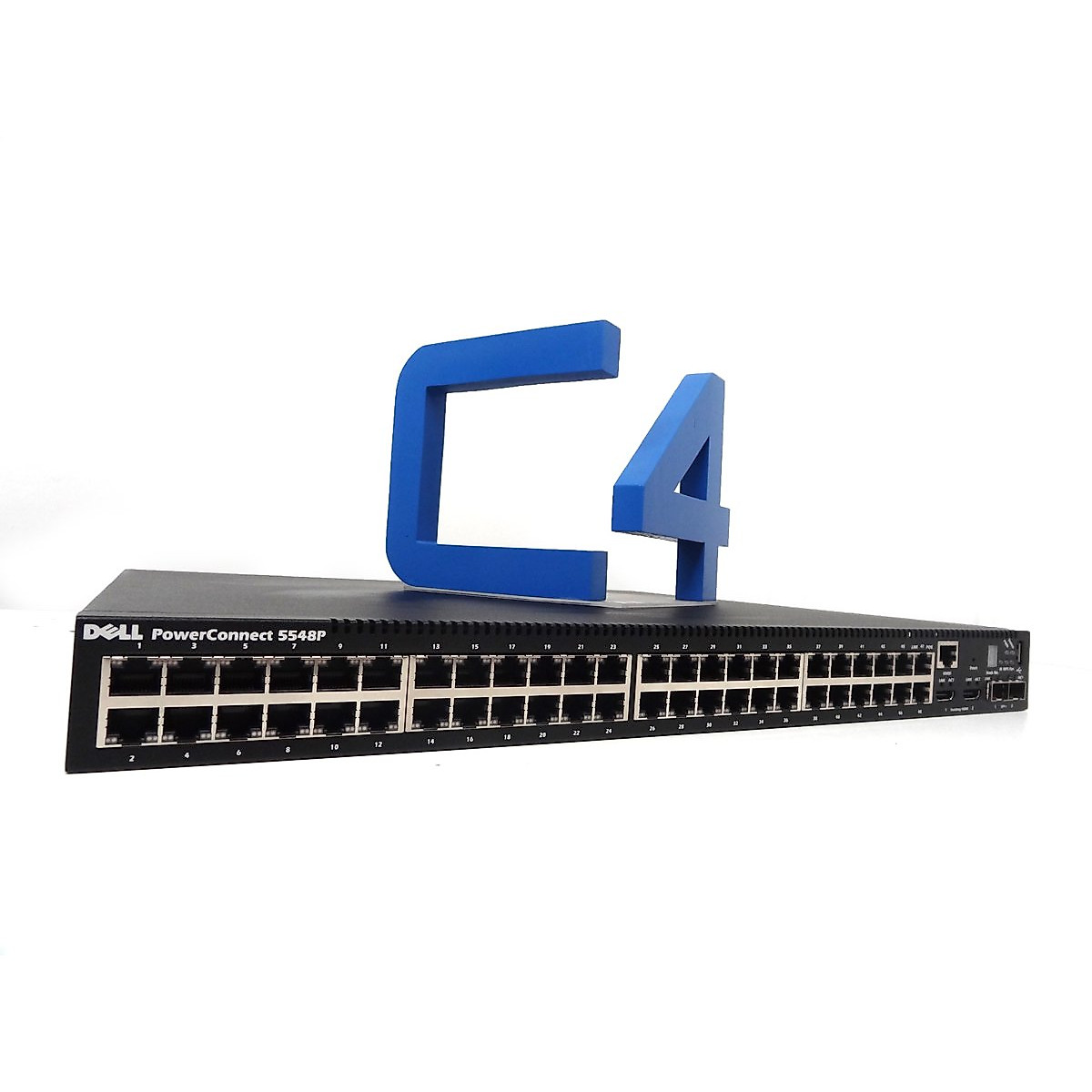 Dell PowerConnect 5548P Switch - 48 Ports - Manageable - 48 x POE - Stack Port - 2 x Expansion Slots - 10/100/1000Base-T - PoE Ports - Rack-mountable