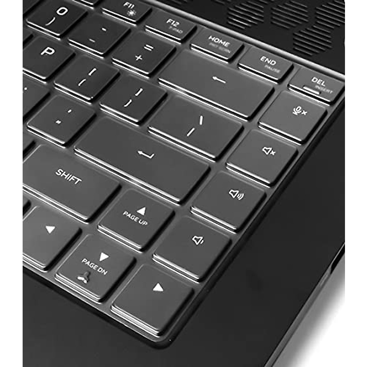 Keyboard Cover for 2021 Dell Alienware x17 R1 R2 17.3"/Alienware x15 R1 R2 15.6" Gaming Laptop,15.6" Dell Alienware M15 R5 R6 R7/Alienware m17 R5 Ryzen Edition,Dell Alienware x17 x15 R1 Skin-Clear