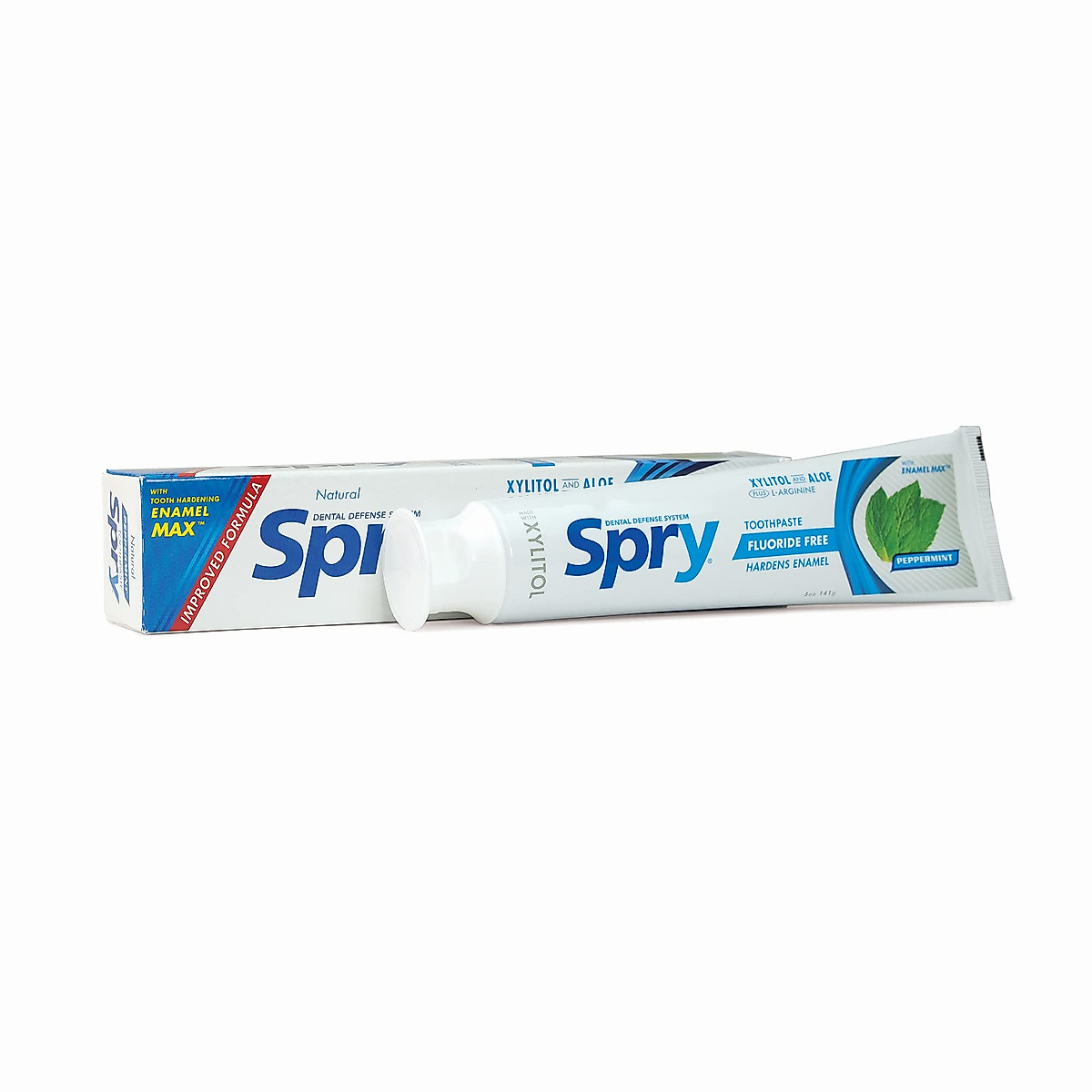 Xlear - Spry Toothpaste Sugar and Flouride-Free, 4 Ounce Toothpaste (Pack of 3)