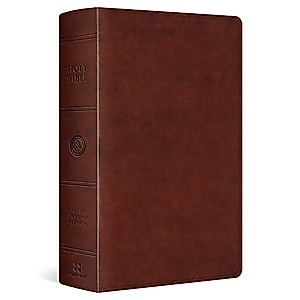 ESV Large Print Personal Size Bible (TruTone, Chestnut)