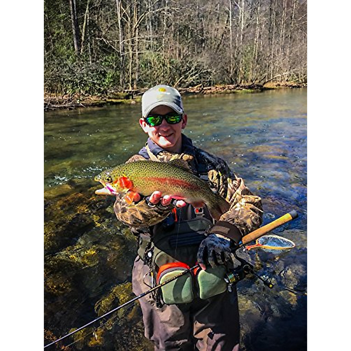 ZNITRO Leland's Lures Trout Magnet S.O.S. Fishing Line, Fishing Equipment and Accesories, 350 yd, 6 lb Test, (87313)