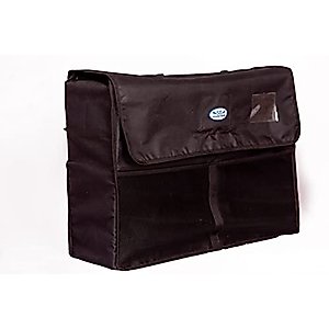 SIE Blanket Carry Storage Bag with Mesh Pockets (Black)