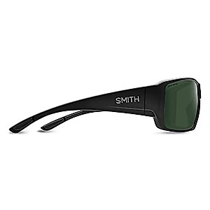 Smith Guides Choice Performance Sport Sunglasses, Matte Black/Chromapop Polarized Gray Green, One Size