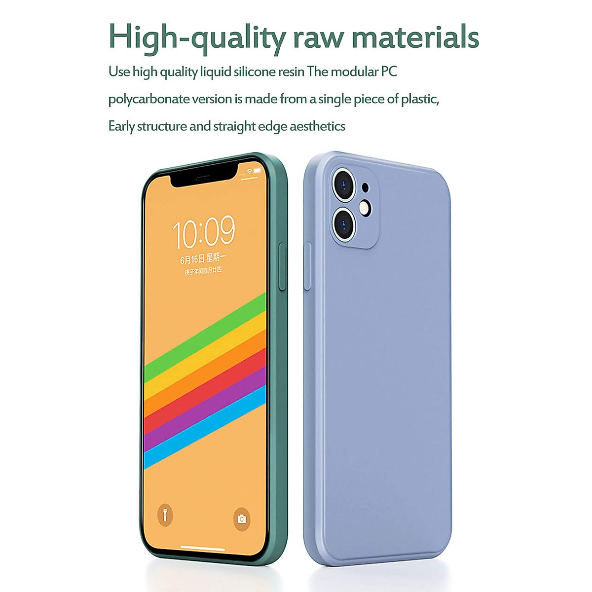 ZEZHOU Compatible with iPhone 11 Case, Upgrade Defender Liquid Silicone, [Full Covered Camera] [Soft Microfiber Lining] Shockproof Slim Thin Protective Phone Case for iPhone 11 6.1 inch, Black