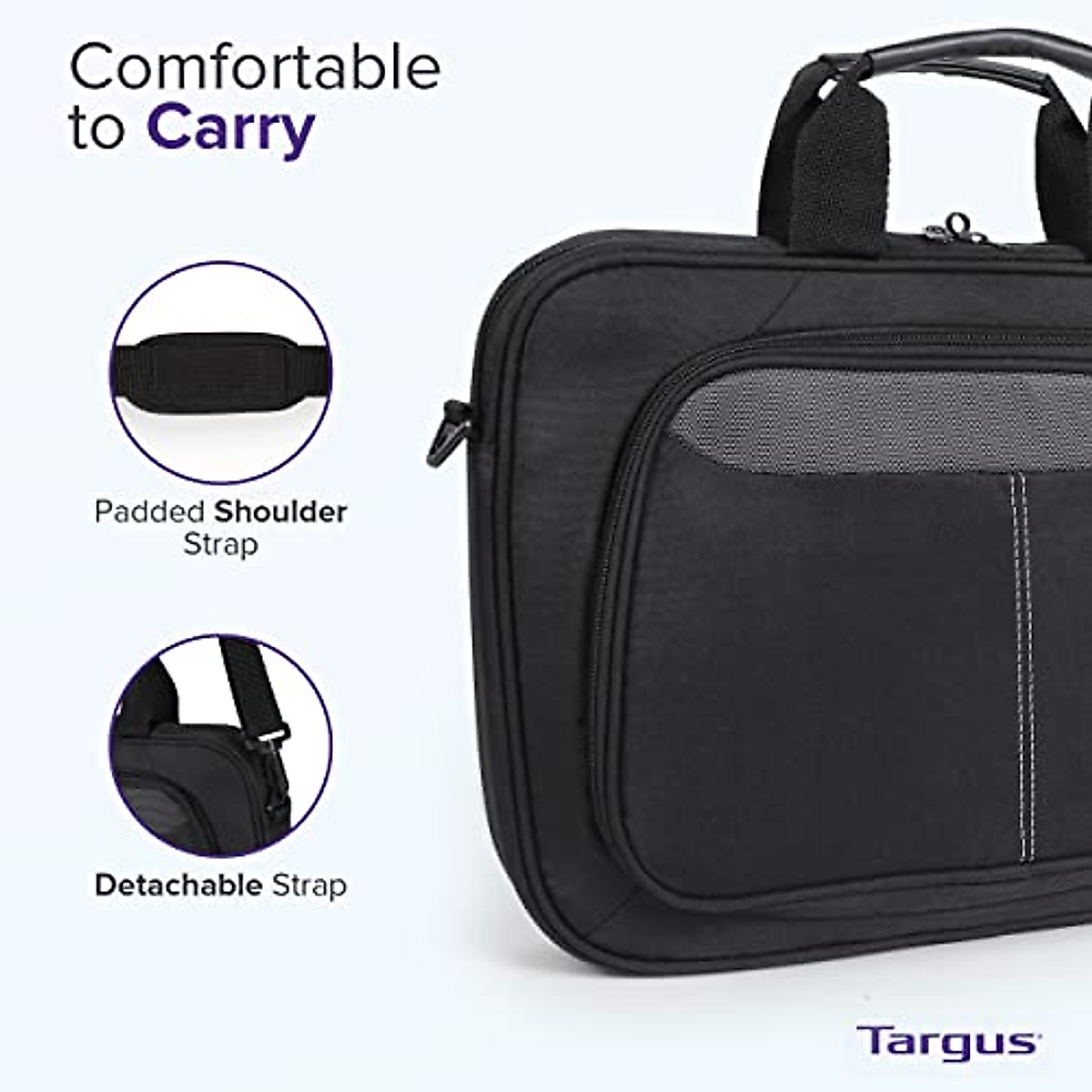 Targus Intellect Slipcase for 15.6-Inch Laptops and Tablets, Black (TBT240US)