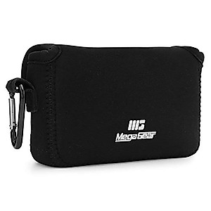 MegaGear MG1896 Ultra Light Neoprene Camera Case Compatible With Fujifilm X100V - Black, PU Leather