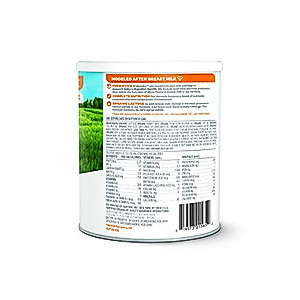 Happy Baby Organics Infant Formula, Milk Based Powder with Iron, Stage 1, 12 Ounce (Pack of 6) - Packaging May Vary