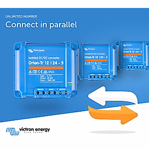Victron Energy Orion-Tr IP43 12/24-Volt 5 amp 120-Watt Isolated DC-DC Converter
