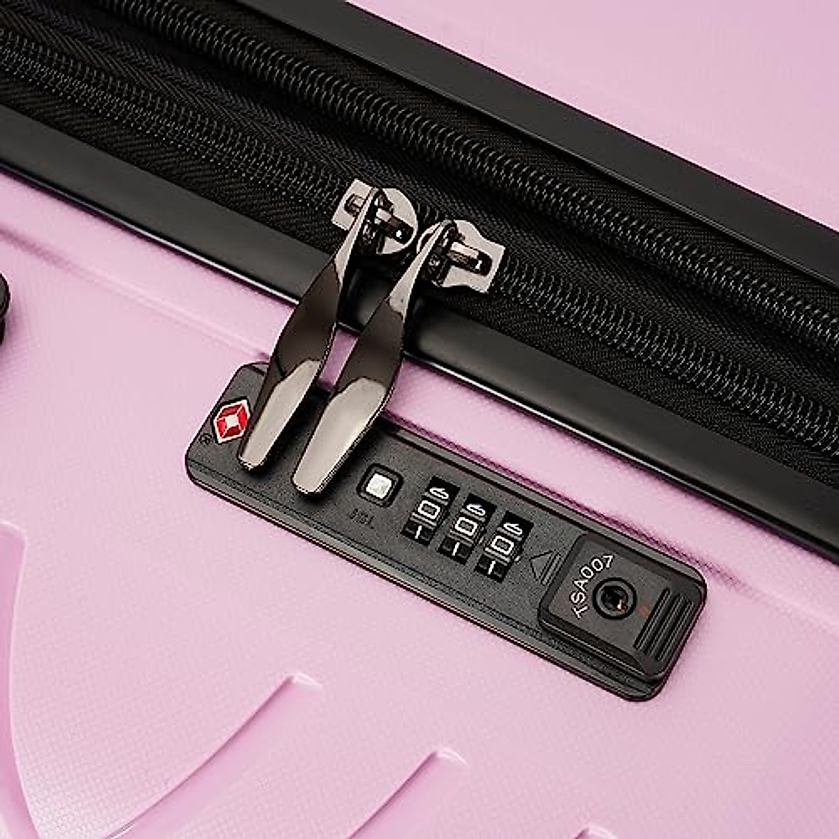 GinzaTravel Rune series expandable 3 Luggage Sets,Lightweight Hardside Suitcase With Spinner Wheels TSA Lock,PP material business fashion suitcase
