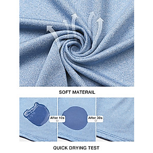 Vislivin Workout Tank Tops for Men Quick Dry Y-Back Tanks Bodybuilding Sleeveless Shirts-4 Packs Black/Sky Blue/Grey/ArmyGreen XXL