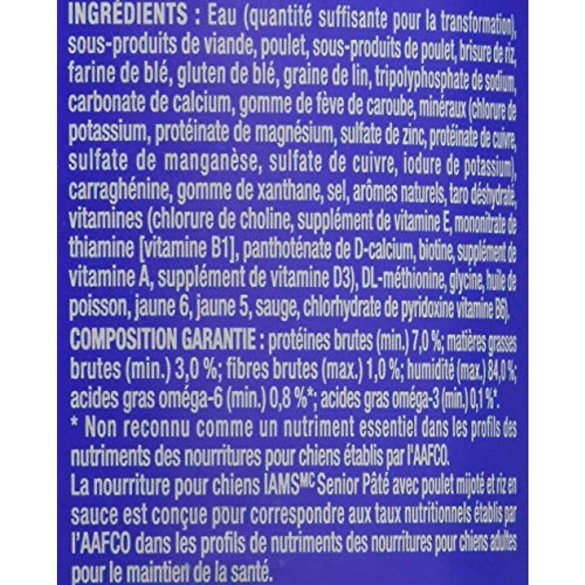 Iams Proactive Health Senior with Slow Cooked Chicken and Rice Pate, 13 Ounce (Pack of 12) - Packaging May Vary