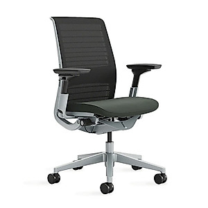 New Arm Pads Caps Replacement for Steelcase Think Office Home Chair 1 Pair Black