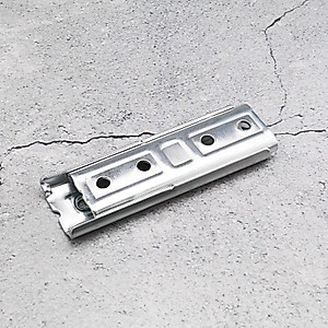 SING F LTD 8 Pairs Headboard Panel Wall Fixing Brackets Heavy Duty Interlocking Hangers Furniture Connector Metal Sectional Sofa Interlocking Connector for Sofa Bed