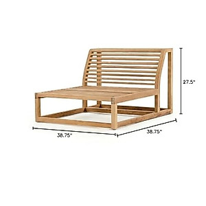 Westminster Teak Maya Slipper Chair