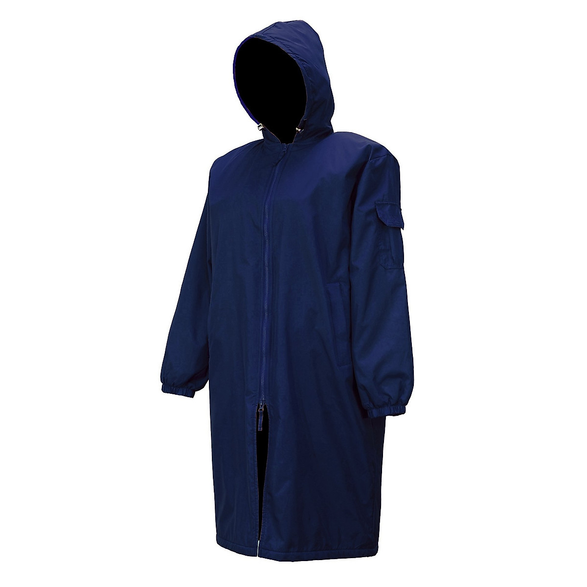 Adoretex Unisex Swim Parka Water Resistant Warm Coat Water Sports Swim Parka for Adults & Kids-PK005-Navy/Black-AXS