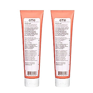 Pacifica Beauty Glow Baby Brightening Daily Face Cleanser, Exfoliate and Cleanse, Vitamin C, AHA for All Skin Types, Sulfate & Paraben, Vegan and Cruelty Free, Orange & Vanilla, 5 Fl Oz, Pack of 2