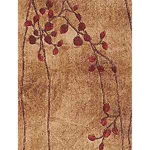 Nourison Somerset Rustic Latte 2'3" x 8' Area-Rug, Easy-Cleaning, Non Shedding, Bed Room, Living Room, Dining Room, Kitchen (2x8)