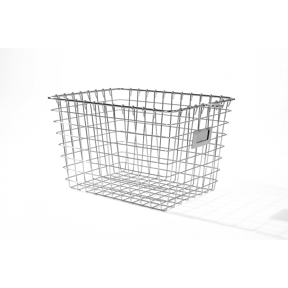 Spectrum Diversified Wire Storage Basket Small, Chrome, Pack of 1