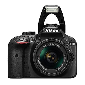 Nikon D3400 DSLR Camera with AF-P DX NIKKOR 18-55mm f/3.5-5.6G VR and AF-P DX NIKKOR 70-300mm f/4.5-6.3G ED (Renewed)