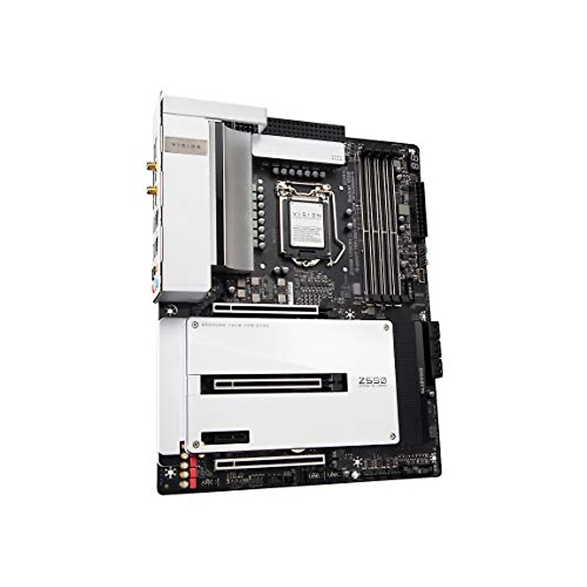 GIGABYTE Z590 Vision D (LGA 1200/ Intel/ Z590/ ATX/Triple M.2/ PCIe 4.0/ USB 3.2 Gen2X2 Type-C/Intel WiFi 6/ Dual 2.5GbE LAN/Intel Thunderbolt 4/ Motherboard)