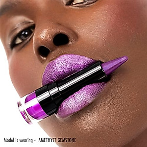 Black Radiance Metalicious Metallic Lipstick Lip Sculptor Amethyst Gemstone (Light Purple)