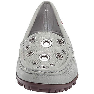 Marc Joseph New York Women's Leather Made in Brazil Mott Street Golf Shoe, Mint Glaze/Natural Sole, 10 M US