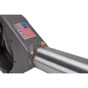 Speedway Motors Fabricated Rear-End Axle Housing, Fits Ford 9 Inch, 60 Inch Width, Pumpkin Centered Housing, Vent on Driver Side Axle Tube, Includes Studs