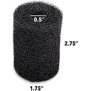 [10 Pack] Impresa Tail Scrubber for Polaris Vac- Sweep Pool Cleaner Hose Tail - Fits 180, 280, 360, 380, 480, 3900 Sport - Tailsweep Foam