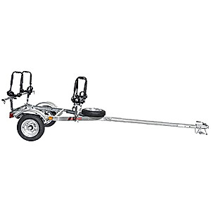 Malone Auto Racks MicroSport 2-Boat FoldAway-J Kayak Trailer Package