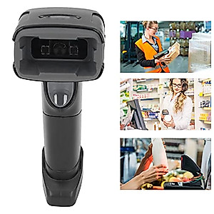 Gearwell QR Barcode Scanner, Handheld USB 2D Barcode Scanner with Long USB Cable for Mobile Payment, Convenience Store, Supermarket