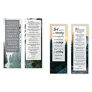 Serenity Prayer Bookmarks - Pack of 48