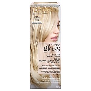 L’Oréal Paris Le Color One Step Hair Toning Gloss, Cool Blonde, 4 Ounce