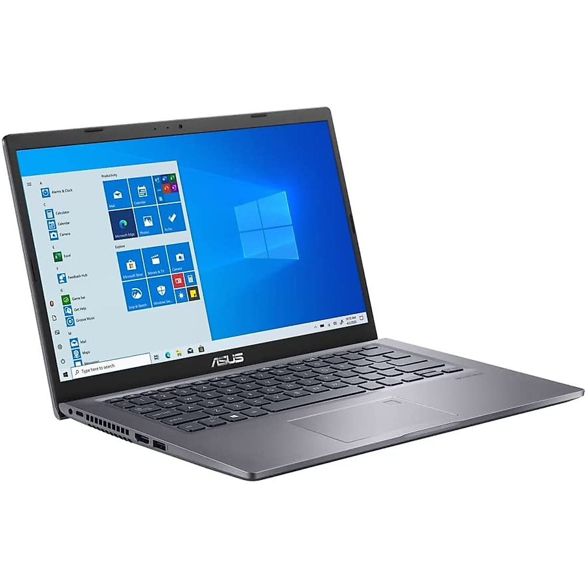 ASUS 2022 VivoBook 14" FHD Laptop, 11th Generation Intel Core i3 1115G4 Processor, 20GB DDR4, 1TB PCIe SSD, Fingerprint Reader, Webcam, Intel HD Graphics, Bluetooth, Win11 S, Grey, 32GB USB Card