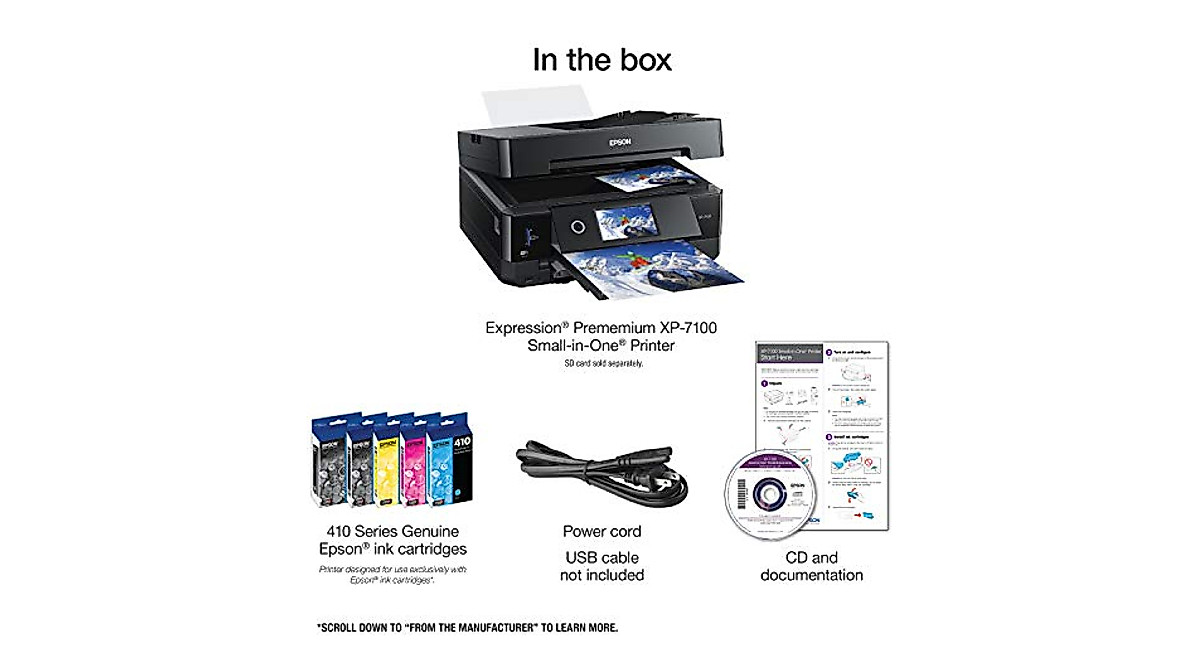 Epson XP-7100 Wireless Photo Printer - Quality & Efficiency