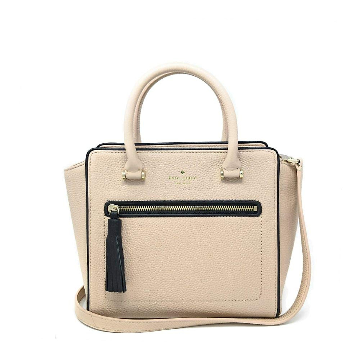 Kate Spade New York Chester Street Small Allyn Pebble Leather Satchel (WRMBG/BLAK)