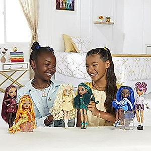 Rainbow High Lila Yamamoto- Mauve Purple Fashion Doll. 2 Designer Outfits to Mix & Match with Accessories, Great Gift for Kids 6-12 Years Old and Collectors