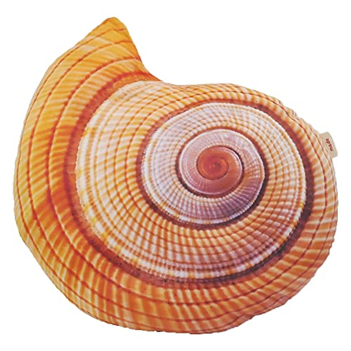 JIANEEXSQ Simulation Marine Beach Sea Snail Conch Shaped Throw Pillows Plush Cusion Nap Pillow Home Decorative Accent Cotton Sofa Bed Chair Seat Cushion