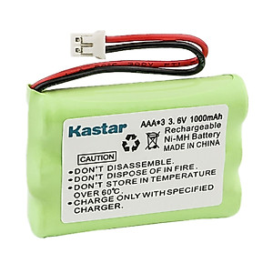 Kastar 1-Pack Ni-MH Battery 3.6V 1000mAh Replacement for Motorola Digital Video Baby Monitor MBP33S-3, MBP33S-4, MBP33SPU, MBP35S, MBP35S-2, MBP35S-3, MBP35S-4, MBP35SPU, MBP36PU, MBP36S, MBP36S-2