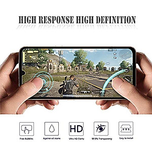 Orzero (3 Pack) Compatible for LG V60 ThinQ Tempered Glass Screen Protector, 9 Hardness HD Anti-Scratch (Lifetime Replacement)