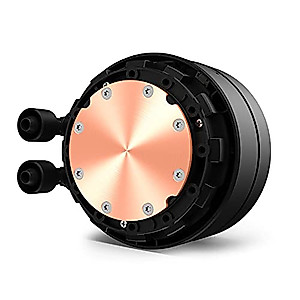 NZXT Kraken X53 RGB 240mm - RL-KRX53-R1 - AIO RGB CPU Liquid Cooler - Rotating Infinity Mirror Design - Improved Pump - Powered by CAM V4 - RGB Connector - AER RGB V2 120mm Radiator Fans (2 Included)