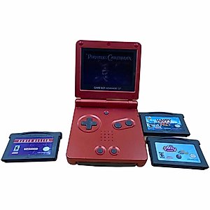 Nintendo Game Boy Advance SP Console - Flame Red